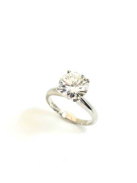 PLATINUM 2.25CT TIFFANY STYLE SOLITAIRE DIAMOND RING – 50 Henley St ...
